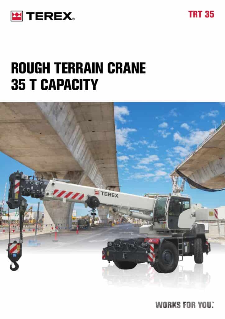 Terex TRT 35 Load Chart PDF | Specs, Capacity & Download