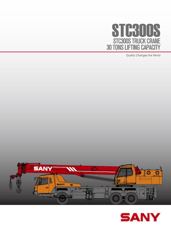 Sany STC300S Load Chart PDF | Specs, Capacity & Download
